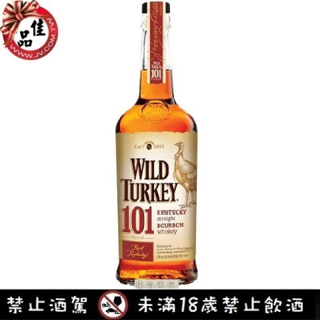 野火雞 101 波本威士忌 Wild Turkey 101 Whiskey - 波本威士忌 - 商品系統 - 佳品洋行